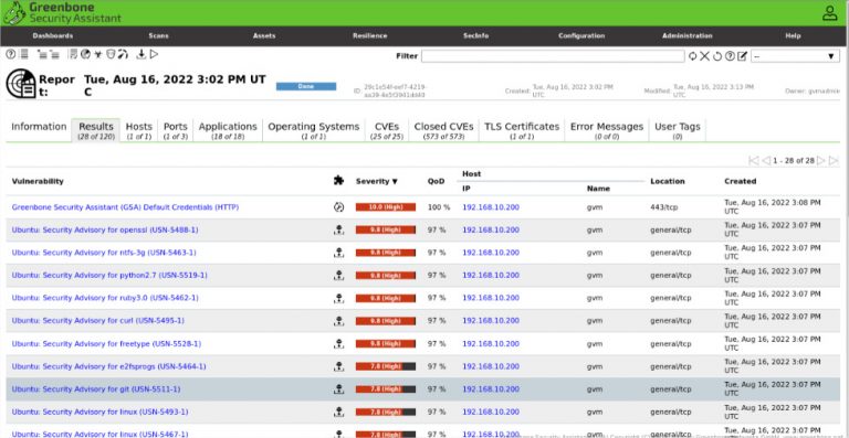 Scanner de vulnerabilidades con GVM 20|21 (OpenVAS) | Sysadmins de Cuba